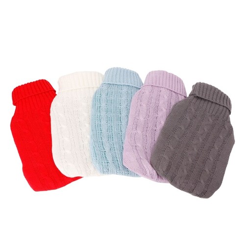2000ml Hot Water Bottle Knit Bags Cover Super Soft Warm Cloth Storage ...