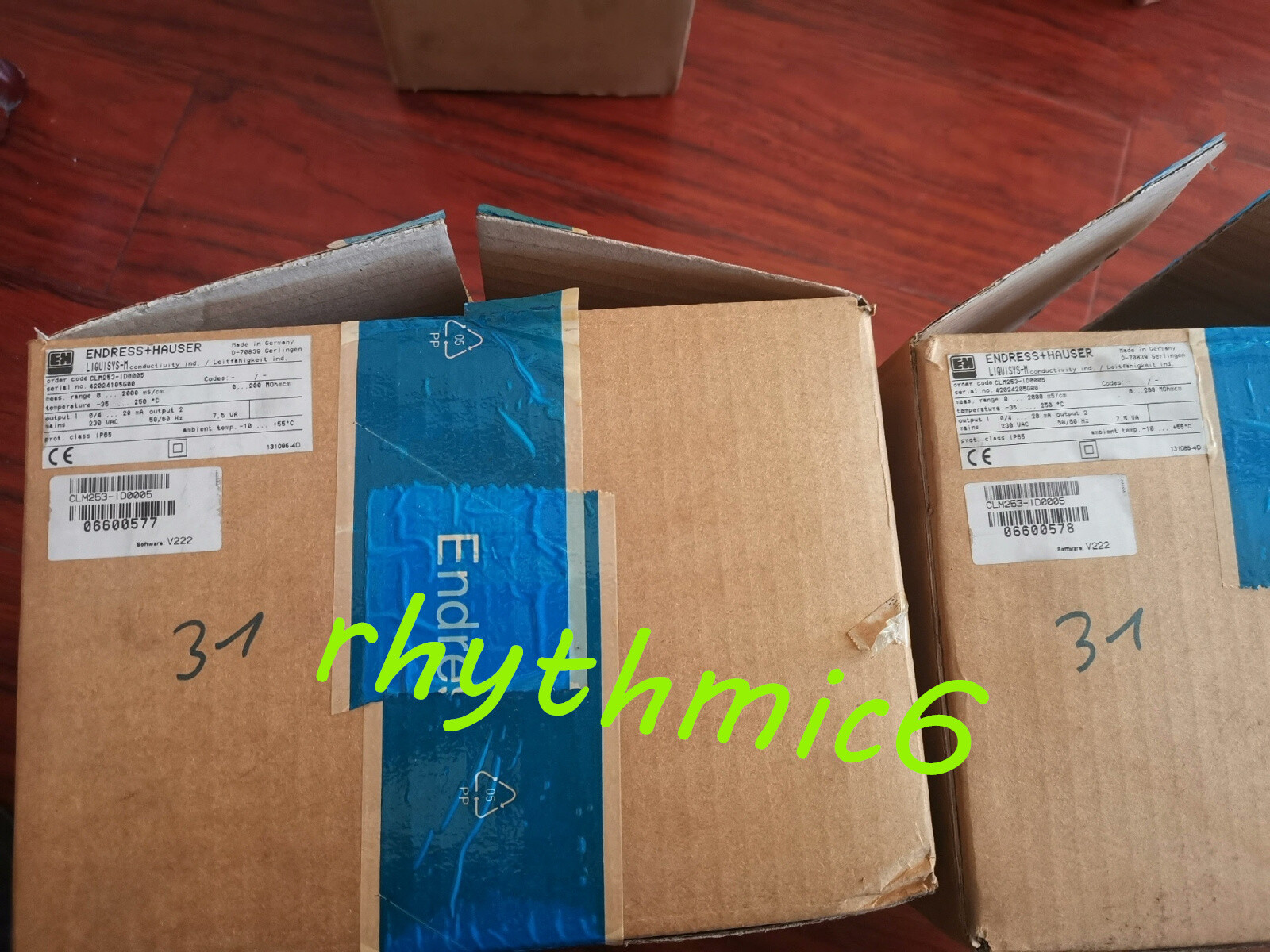 E+H New CLM253-ID0005 Conductivity Transmitter Fast delivery DHL or ...