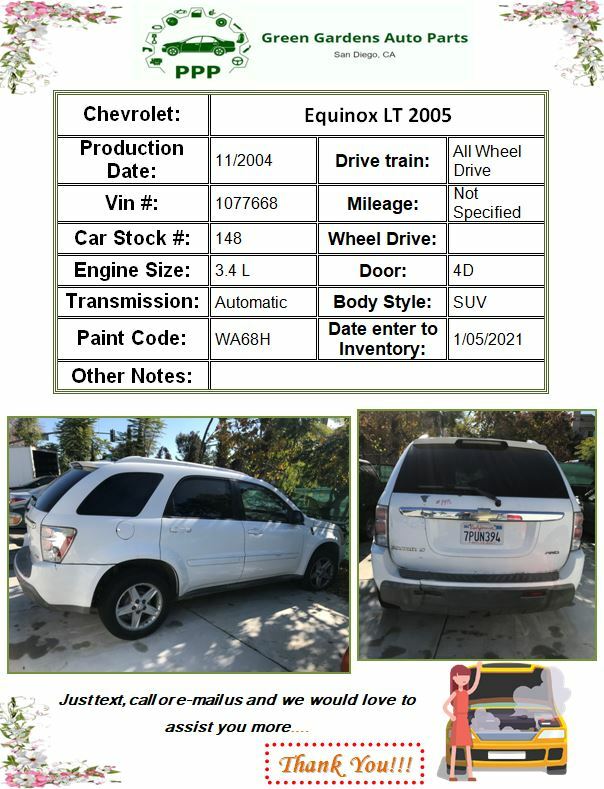 2006 Chevy Equinox Transmission