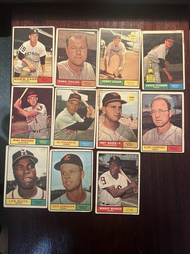 1961 Baseball Card Lot 92 Cards | eBay