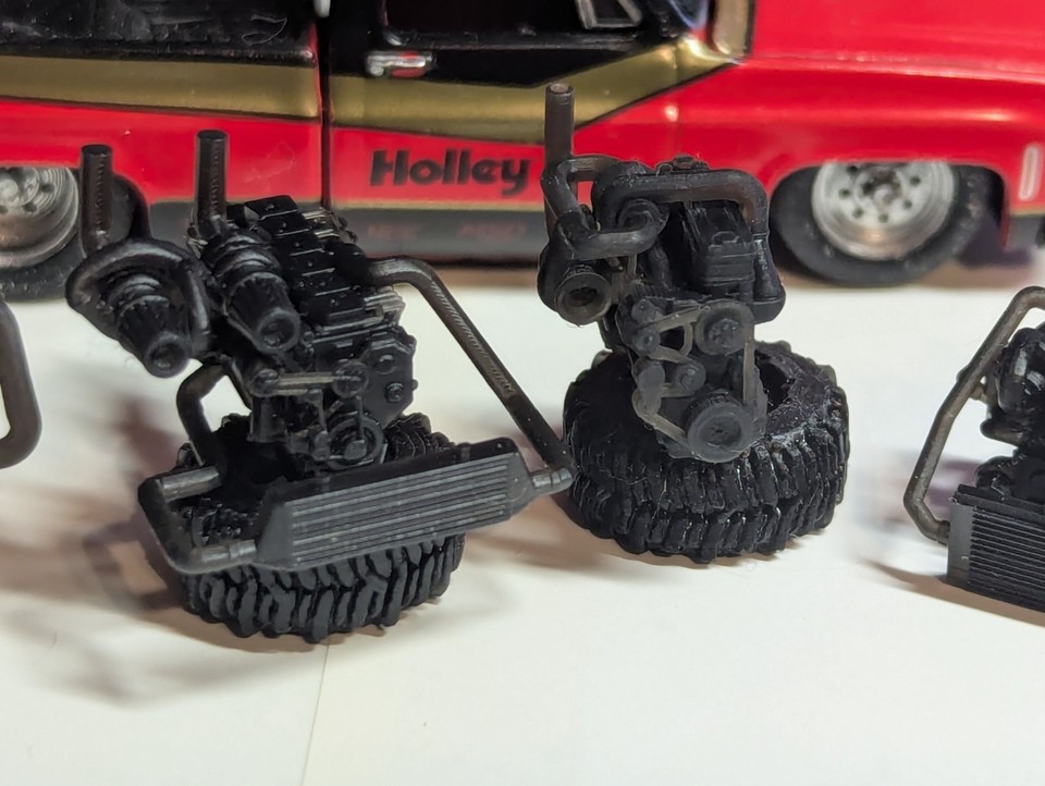 1/64 scale 3d printed Engines Lot Of 8 | eBay