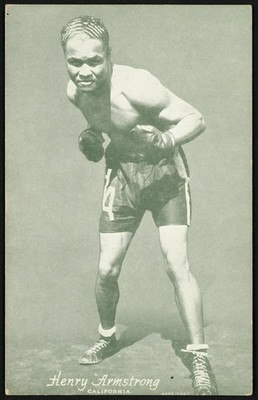 Henry Armstrong 1940's Exhibit Postcard | eBay