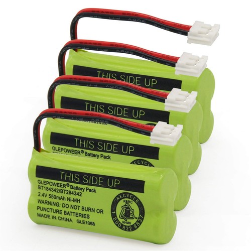 BT18433/BT28433 Cordless Phone Battery, Also Compatible with BT184342 ...