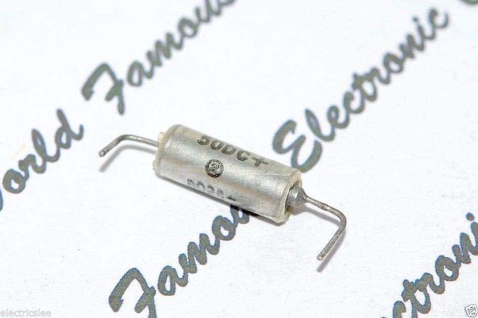 4pcs - SPRAGUE 150D 4.7uF (4,7µF) 50V 10% Mil Axial Tantalum Capacitor ...