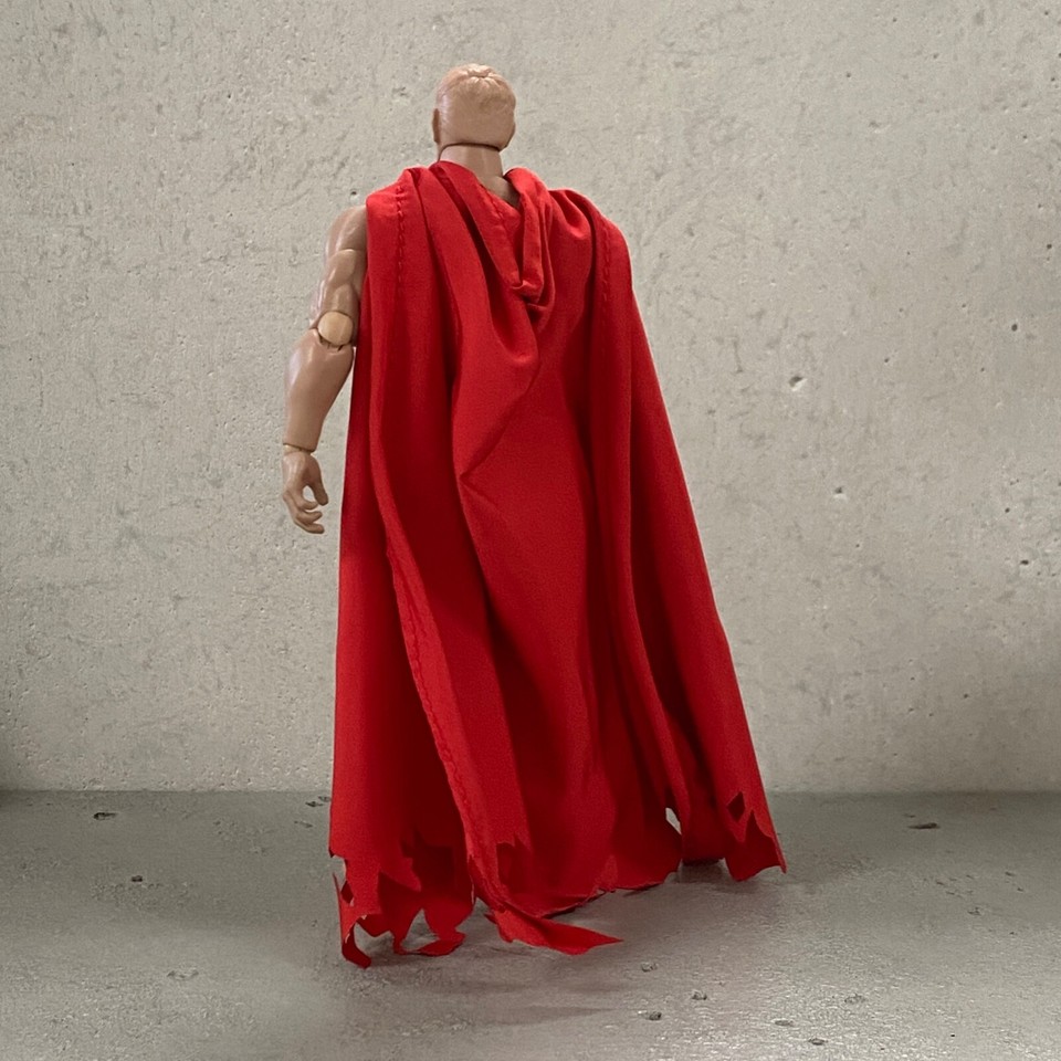 SU-MF-ZBC: 1/12 Battle Damaged Wired Red cape for 6" ~ 7" Action ...
