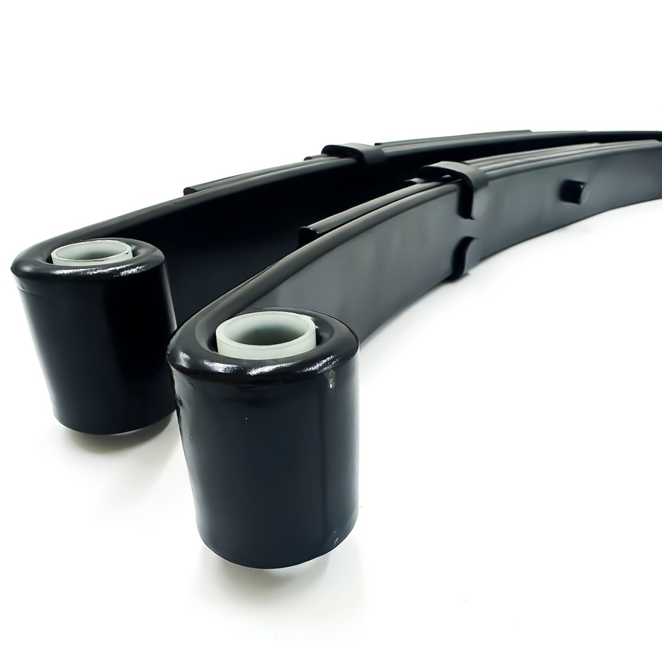 3500lbs Single Trailer Axle Suspension Set Leaf Springs + Hanger Set | eBay