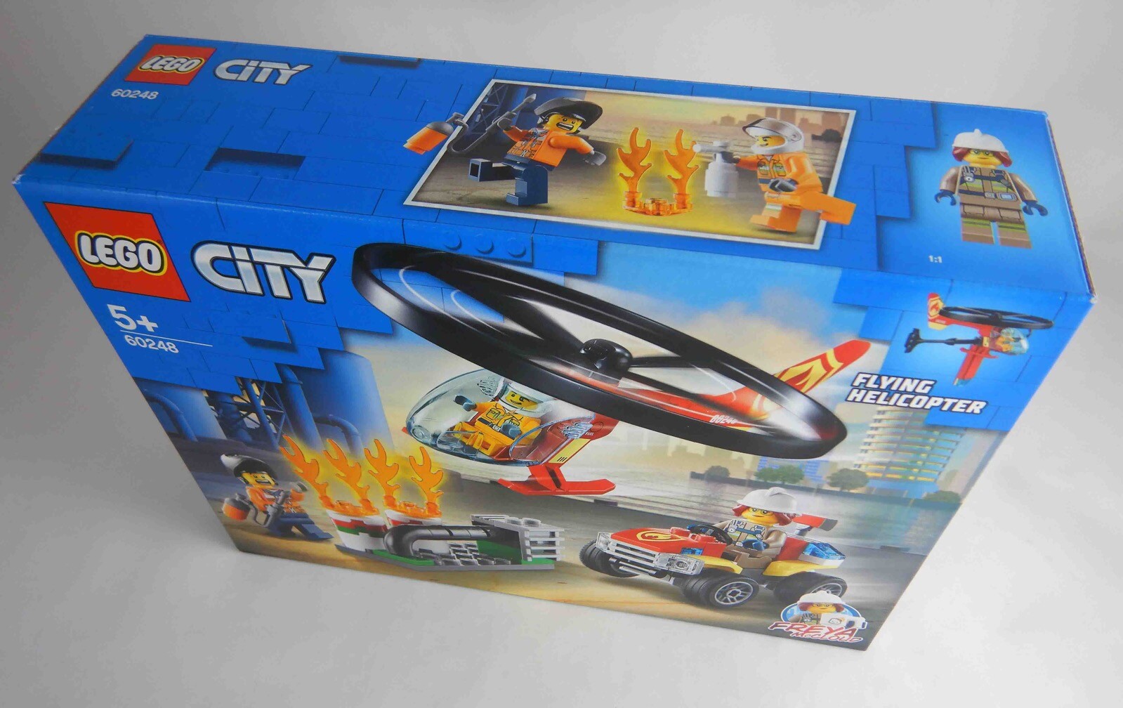 LEGO 60248 Fire Helicopter Response Set ATV Freya McCloud Minifigures ...