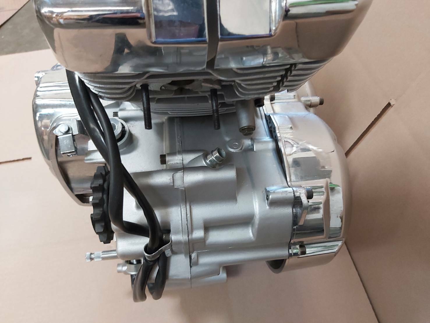 Lifan 250cc V-twin Engine Motor Mini Chopper Bike Motorcycle H EN26 for ...