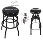 WORKPRO Swivel Rolling Chair/360 Degree Swivel Bar Stool Heavy Duty 29 ...