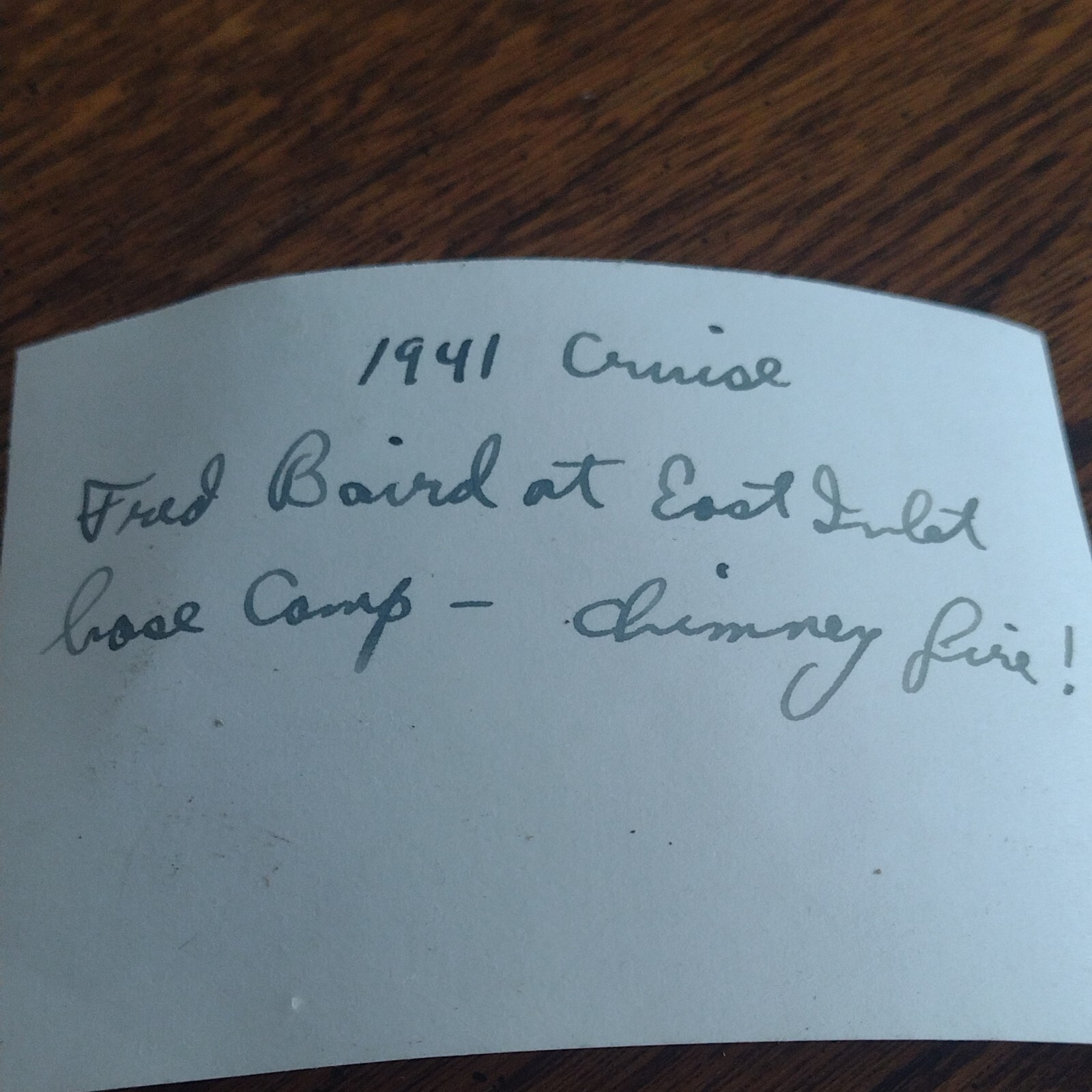 1941 PHOTO Pittsburg New Hampshire NH FRED BAIRD at EAST INLET BASE ...