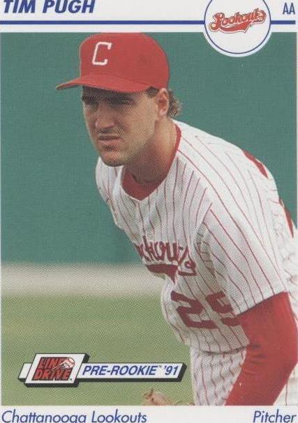 1991 Line Drive Pre-Rookie - AA Tim Pugh #165 (RC) for sale online | eBay