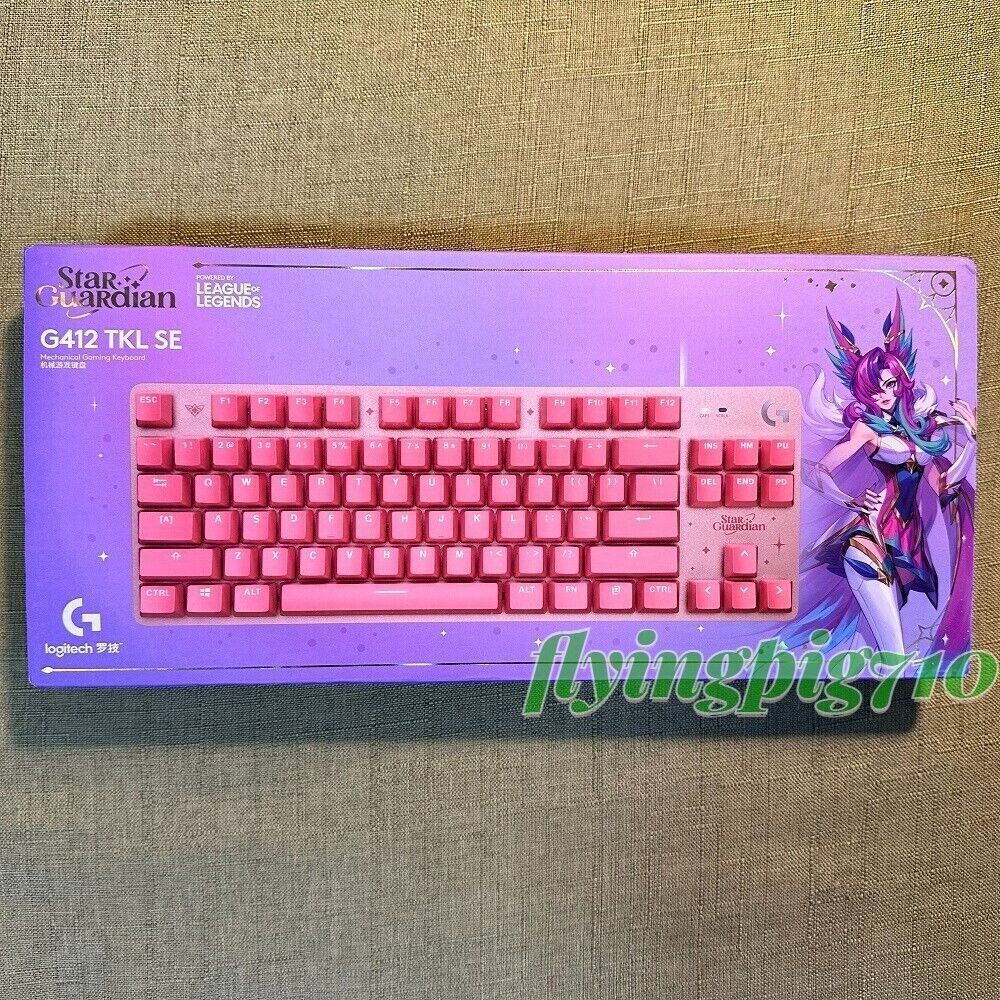 Logitech x League of Legends Star Guardian G412 TKL Mechanical Gaming ...