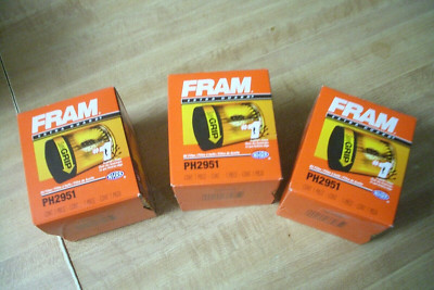 QTY= 3 Fram Oil Filter~~PH2951 New in Boxes! | eBay