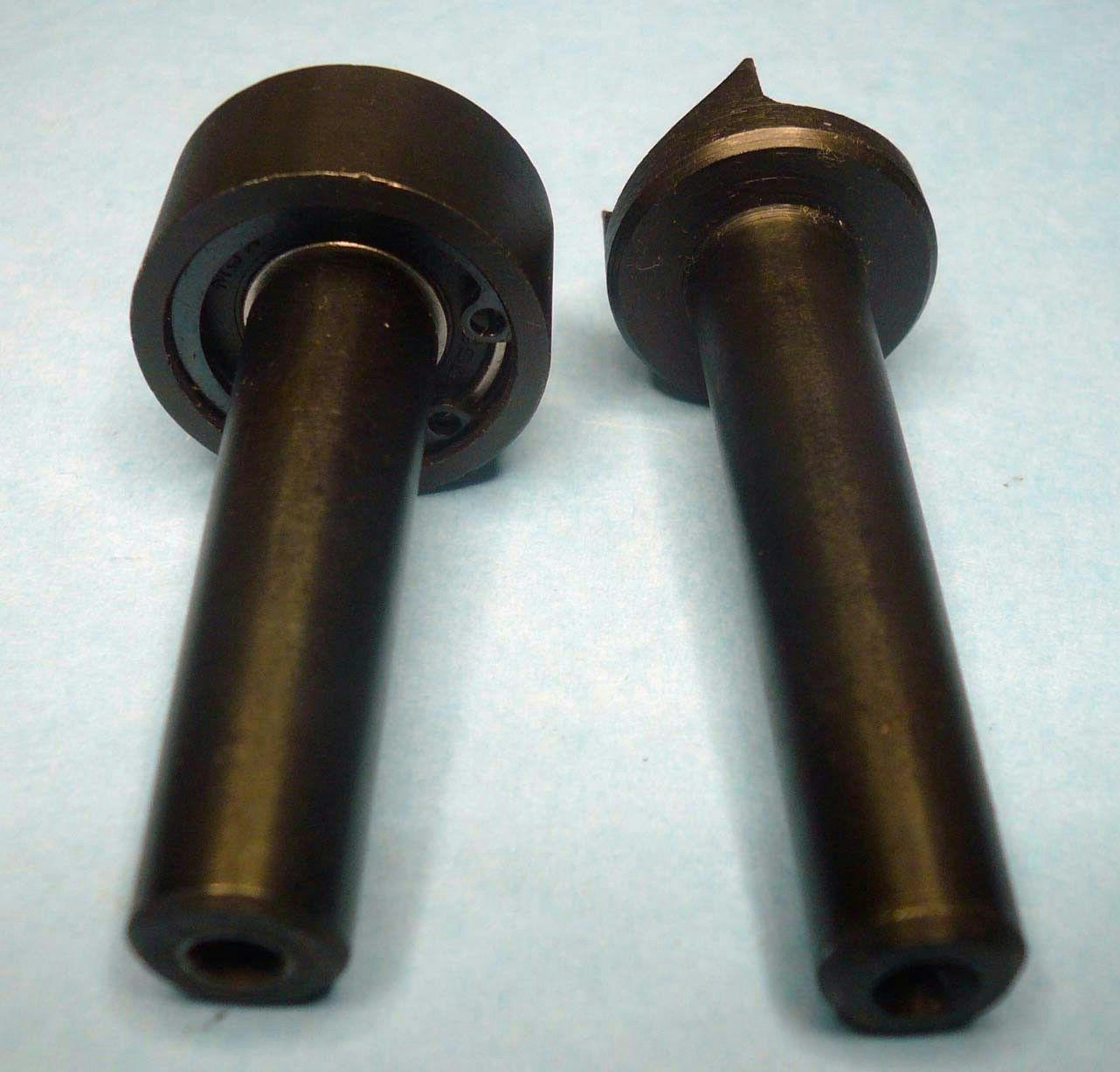Wood Lathe Spur & Live Cup Turning Center Set, MT1 Arbor, Black Wood ...