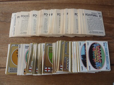 Panini Football 82 Stickers from 1982 - VGC - No's 201-400 - Pick Your ...