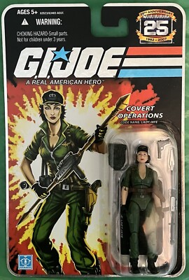 GI Joe 25th Anniversary - Covert Operations- Code Name Lady Jaye Hasbro ...