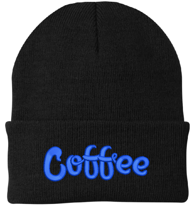 Unisex Beanie Knit Cuffed Hat Winter Cap Coffe Inspired Coffe Beanie | eBay