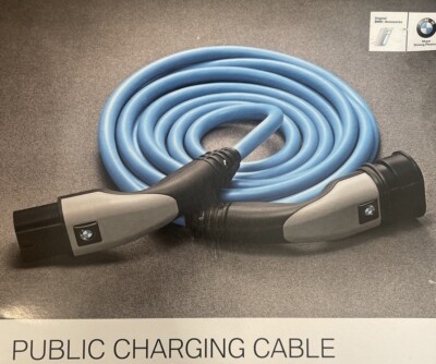 Genuine 5 Meter BMW Type 2 EV PHEV Public Charging Cable i3 i4 i5 i8 ...