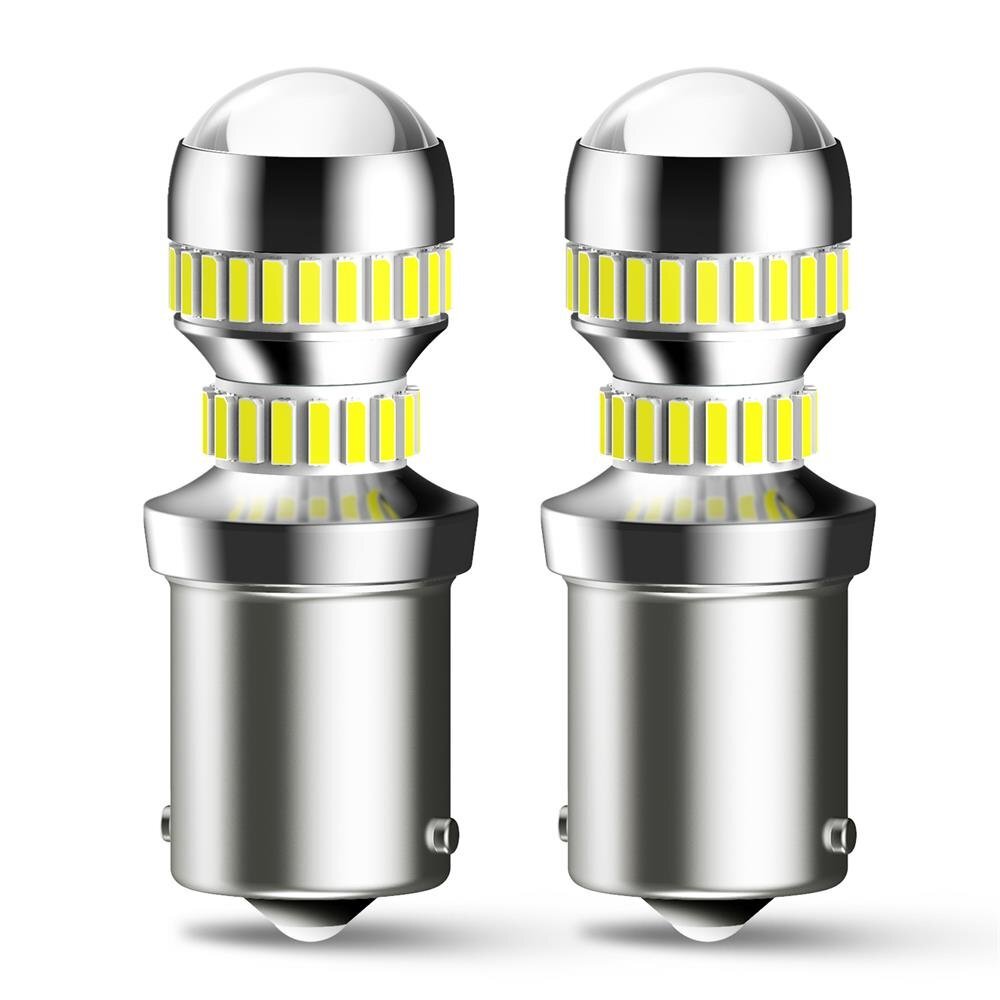 1156 2800LM Backup LED Reverse Bulbs Light 7506 P21W 6000K Cool White ...