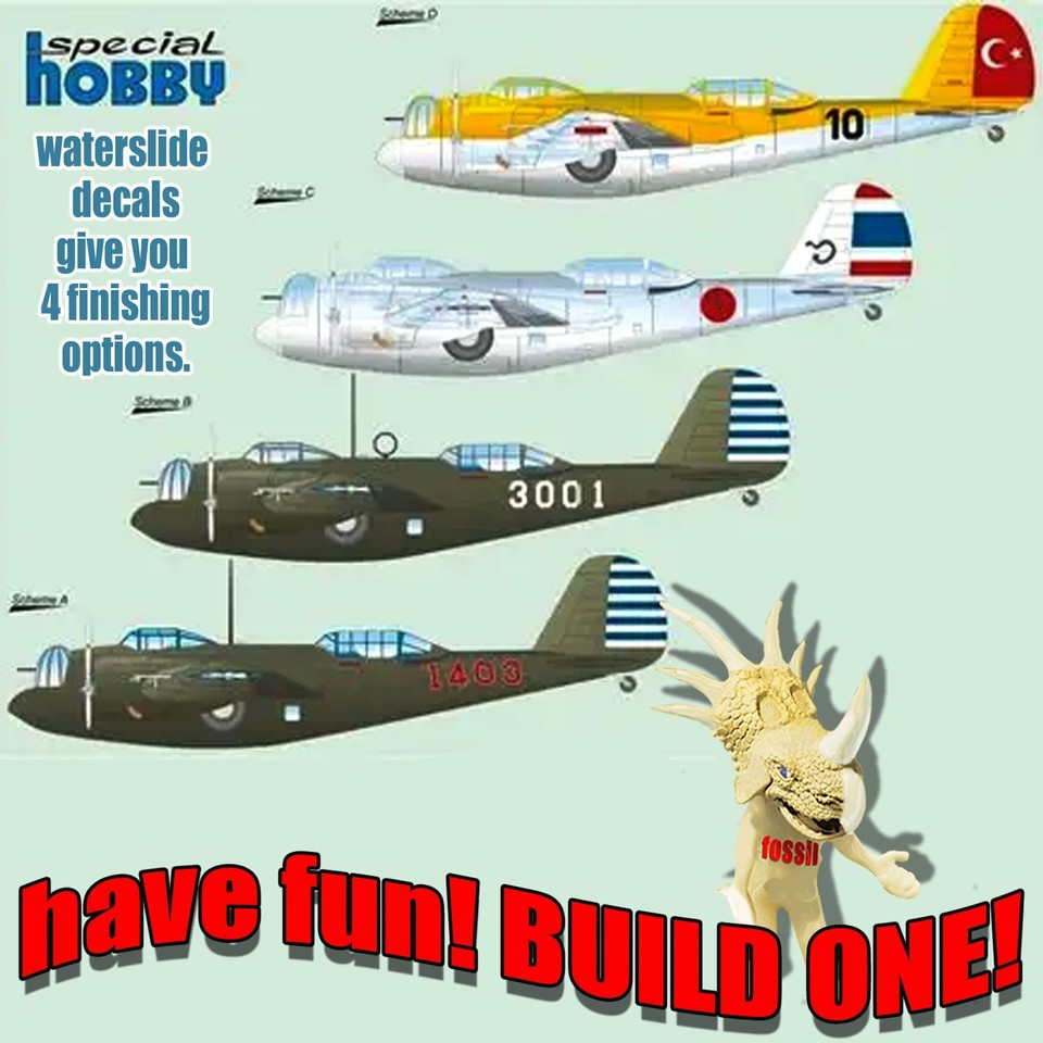 SPECIAL HOBBY 72440 MARTIN 139WC BOMBER 'CHINESE, SIAMESE & TURKISH ...