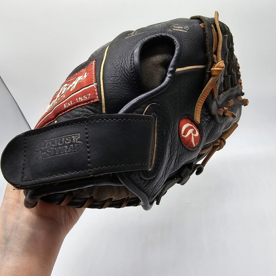 Rawlings Renegade RS135 13.5" Black Leather Glove Right Hand Throw Adult | eBay