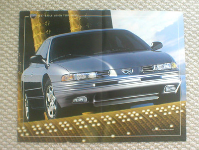 1997 Jeep EAGLE VISION Brochure/Catalog/POSTER: AWD,TSi,4WD | eBay