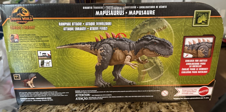 Jurassic World Chaos Theory MAPUSAURUS Epic Evolution Gigantic Trackers ...