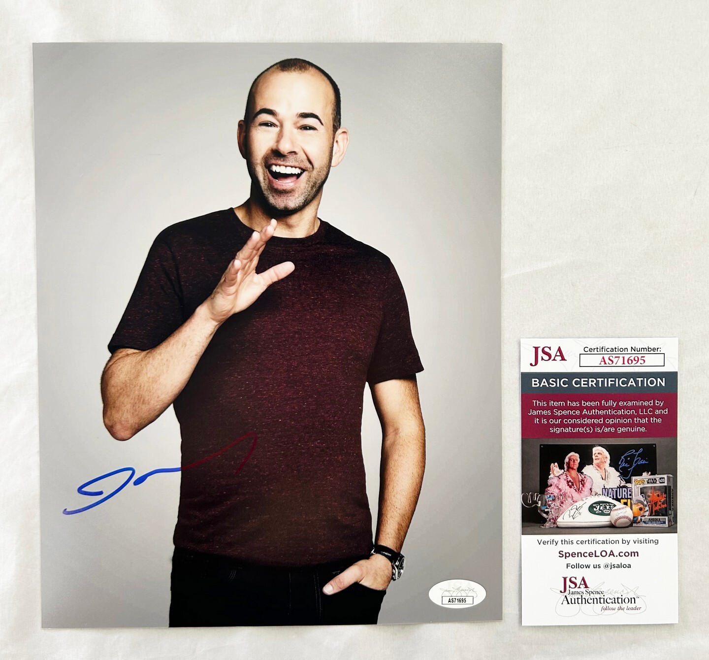 James Murray Signed 8x10 Photo Murr Impractical Jokers JSA 1 COA | eBay
