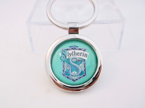SLYTHERIN HOUSE JK HARRY POTTER KEYRING KEY FOB KEYFOB CHAIN GIFT | eBay