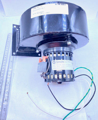 AO Smith Fan Blower Assembly 115V, 60Hz, .95A Class B JE1D019N6, D ...