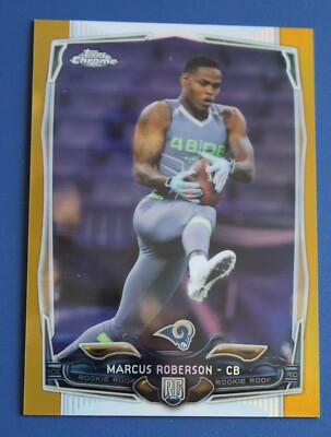 2014 Topps Chrome Marcus Robertson 37/50 RC #190 | eBay