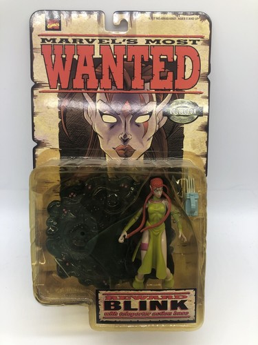 Marvel's Most Wanted Blink Action Figure Toy Biz 1998 | eBay