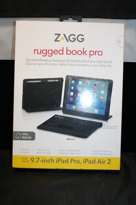 Zagg Rugged Book Pro for iPad Pro 9.7/Air 2 Wireless Bluetooth ID8RPK ...