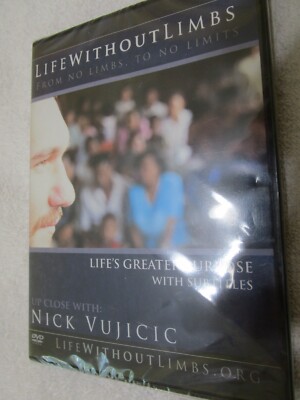 Life Without Limbs: From No Limbs, to No Limits DVD (Life's Greater ...