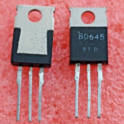 1pcs BD645 NPN SILICON DARLINGTON TRANSISTORS 8A 60V 50W 12MHZ TO220 | eBay