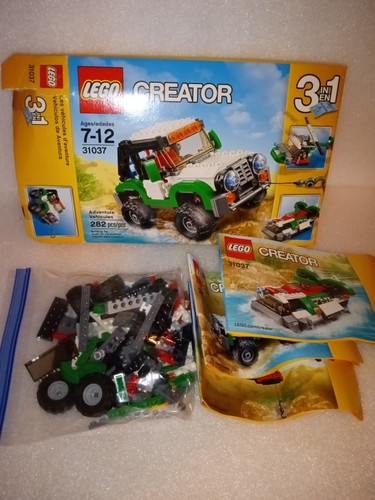 Lego 31037 Creator Adventure Vehicles, 100% Complete with box and 3 ...