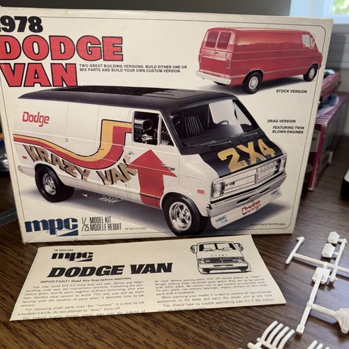 **ORIGINAL VINTAGE MPC 1978 Dodge Crazy Van. | eBay