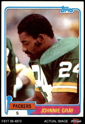 1981 Topps #465 Johnnie Gray Packers Cal-Fullerton 6.5 - EX/MT+ | eBay