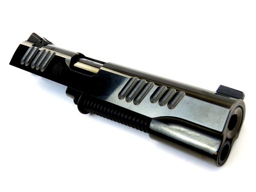 1911 9mm Government 5" Black Stainless DLC Complete Upper Slide BULL ...