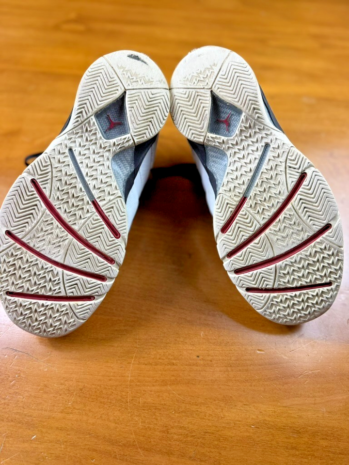 Size 9.5 - Rare 2007 Jordan Melo M3 Birthday White/Varsity Red/Black | eBay