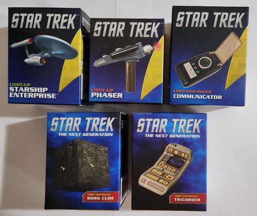 Running Press Star Trek Enterprise & Borg Ships Tricorder, Communicator ...