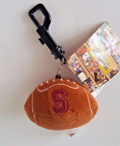STANFORD CARDINAL STUFFED PLUSH FOOTBALL KEYCHAIN 3" | eBay