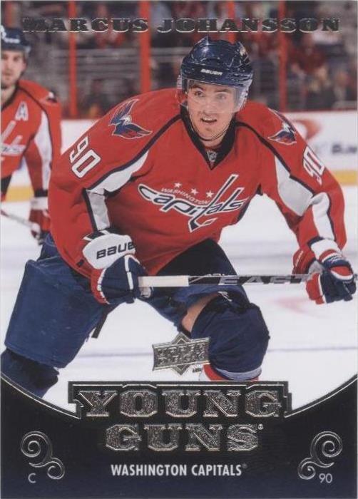 2010-11 Upper Deck - Young Guns Marcus Johansson #249 (RC) for sale ...