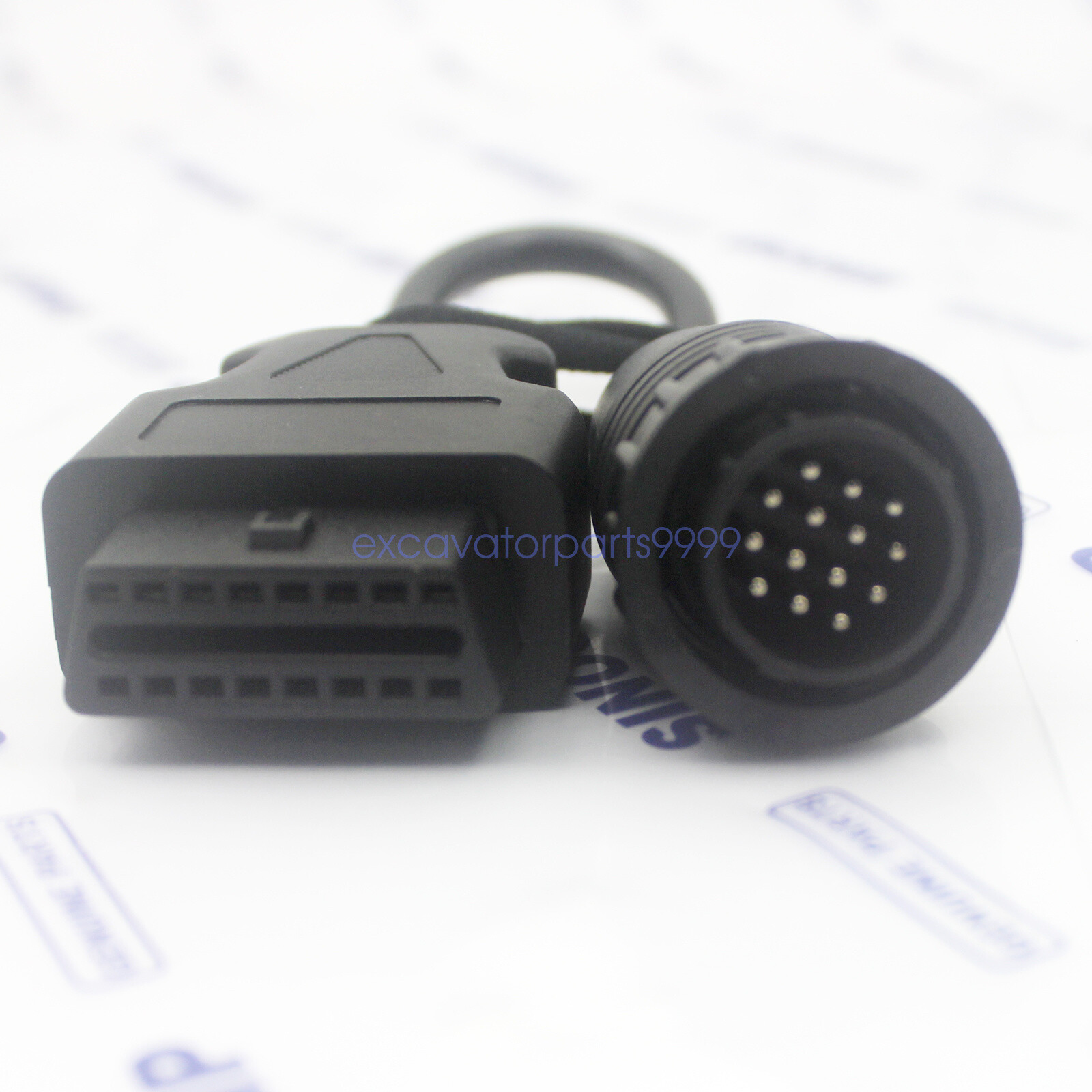 14Pin Cable 9993832 fit Volvo Excavator Truck Vocom Diagnostic Adapter ...