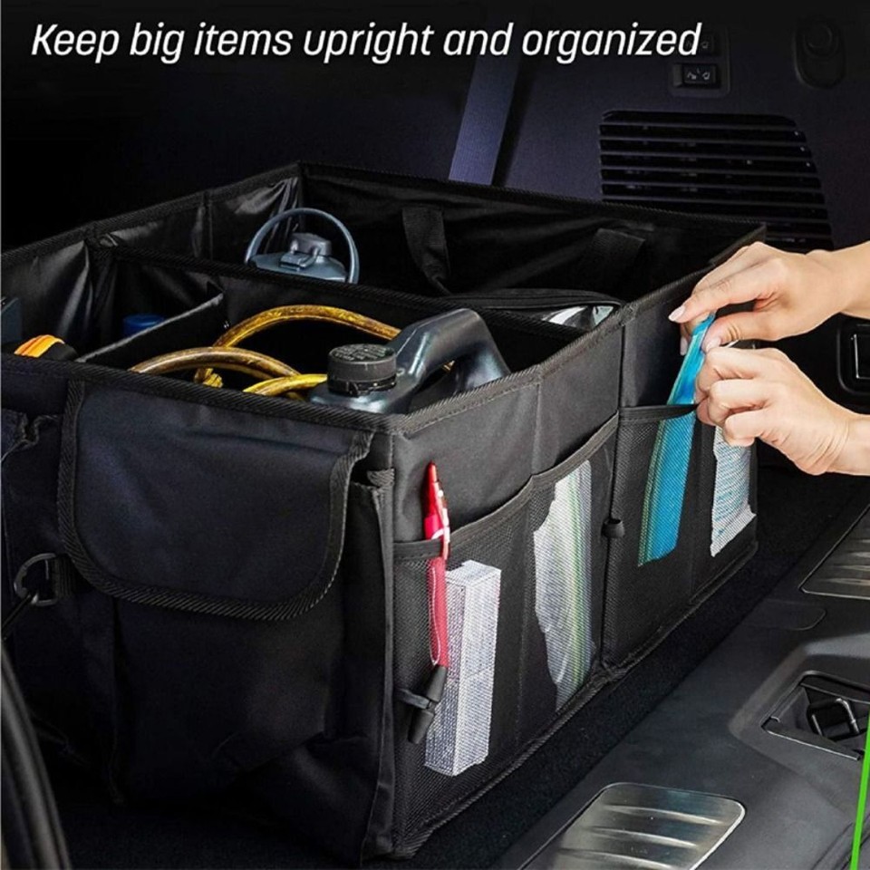 Universal Trunk Organizer for Car Big Capacity Trunk Box for SUVs ...