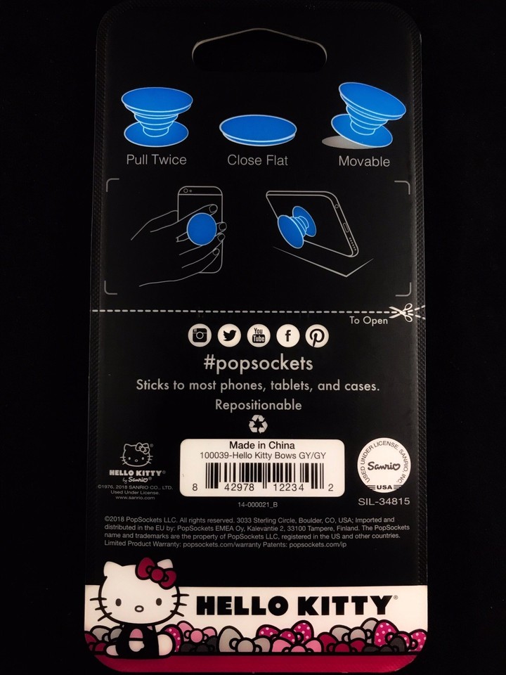 PopSockets Sanrio Hello Kitty Popsicle Japan Rainbow PopSocket Pop ...