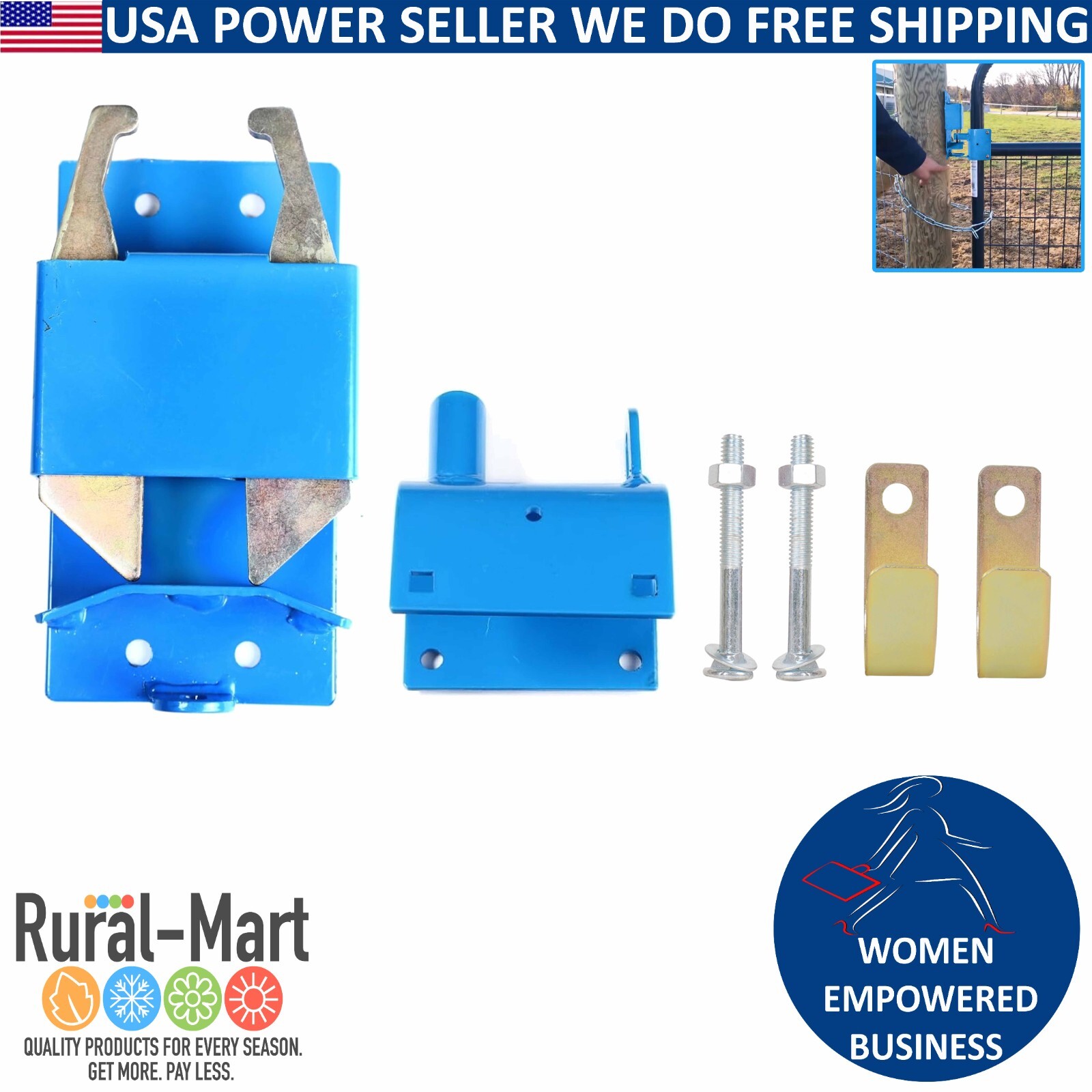 Big Blue Lockable SpeeCo 2-Way Gate Latch S16100100 Replacement Model ...