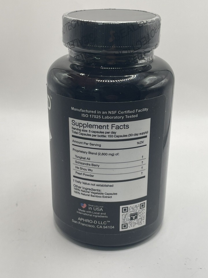 Aphro-D Mens Stamina, Male Enhancement, Libido Performance 150 caps ...