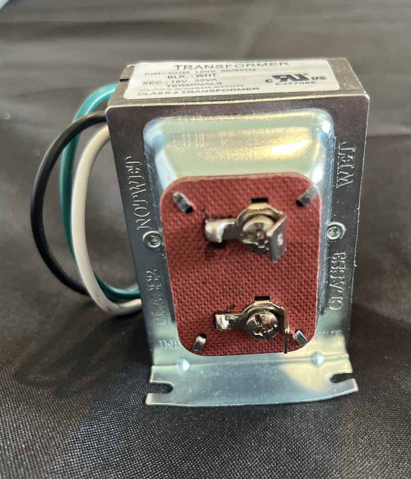 Transformer / 120V 50/60Hz ( Class B Insulation :. Class 2 Transformer ...