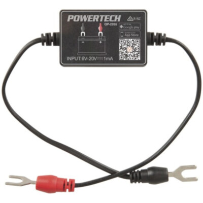 Powertech 12V Battery Monitor with Bluetooth Technology Real Time ...